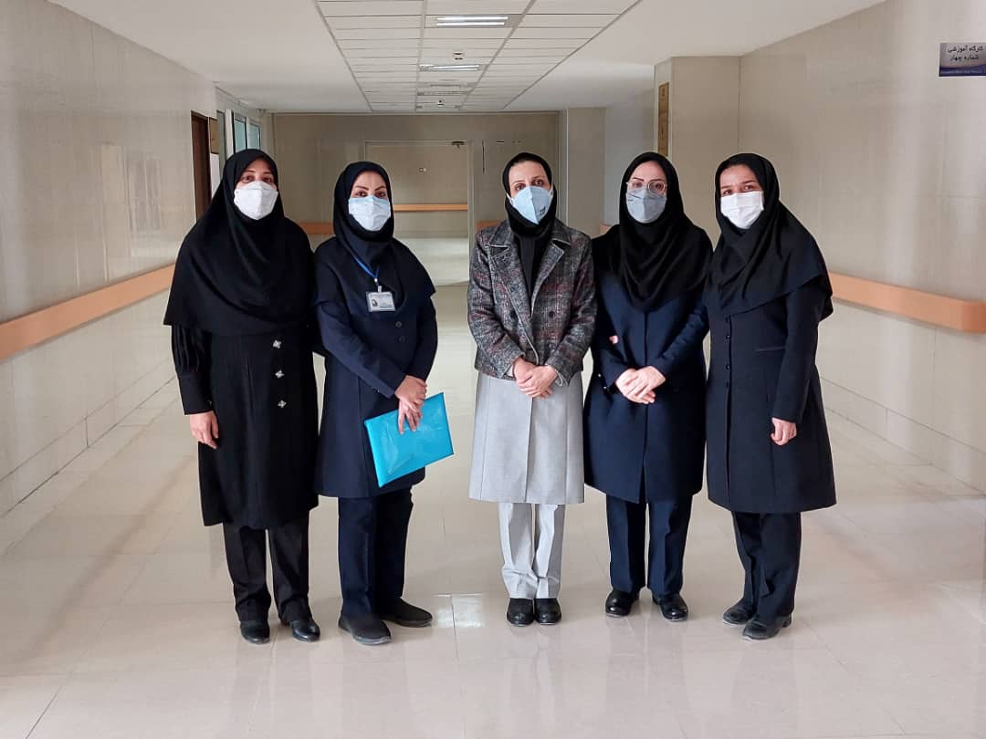 دانشکده پرستاری - بازدید سرپرست دانشکده پرستاری، از بیمارستان امام حسن ...